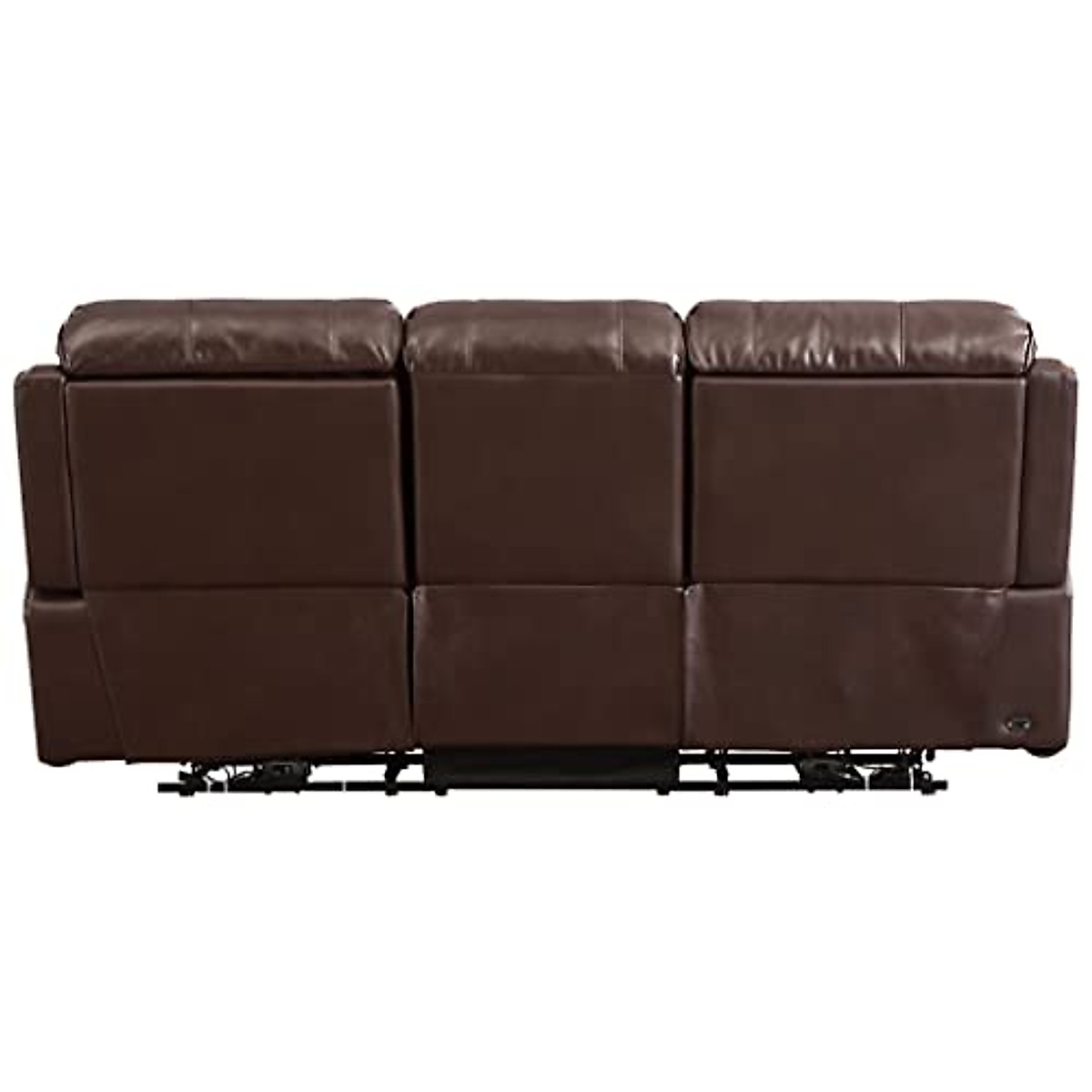Signature Design by Ashley Latimer Power Reclining Sofa with Adjustable Headrest, Brown