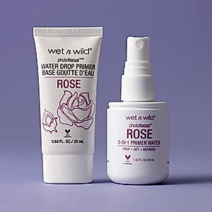 wet n wild Photo Focus Primer Water, Rose Addiction, 1.52 Ounces