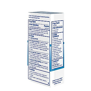 Visine Dry Eye Relief Lubricant Eye Drops with Polyethylene Glycol 400 to Moisturize and Soothe Irritated, Gritty and Dry Eyes, Designed to Work Like Real Tears, 0.5 fl. oz
