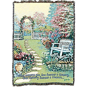 Pure Country Weavers When Someone You Love Becomes A Memory 2 Blanket by Joseph Lee - Sympathy Bereavement Gift Tapestry Throw Woven from Cotton - Made in The USA (72x54)