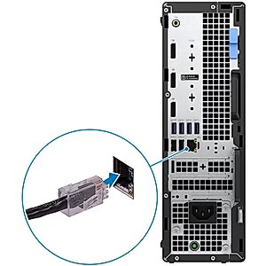 Dell OptiPlex 7000 Desktop Computer - Intel Core i5 12th Gen i5-12500 Hexa-core (6 Core) 3 GHz - 16 GB RAM DDR4 SDRAM - 256 GB M.2 PCI Express NVMe 3.0 x4 SSD - Small Form Factor - Black