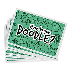 How Do You Doodle? Board Game - The Fast paced Drawing Game - for 3 to 7 Players Ages 12 and up by Outset