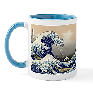 CafePress The Great Wave By Hokusai Mug Ceramic Coffee Mug, Tea Cup 11 oz