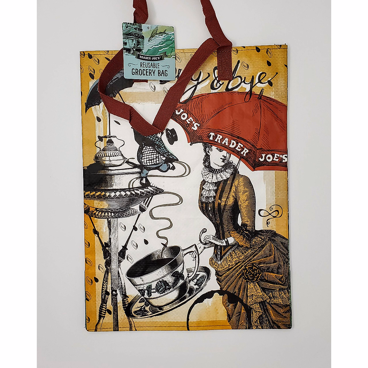 Trader Joes Reusable Grocery Shopping Tote Bag (Washington)