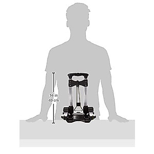 Samsonite Compact Folding Luggage Cart, Black, One Size