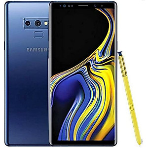 SAMSUNG Galaxy Note 9 (128GB, 6GB) 6.4", Snapdragon 845, IP68 Water Resistant, 4G LTE GSM AT&T Unlocked (T-Mobile, Metro, Global) N9600 (Fast Wireless Pad Bundle, Ocean Blue)