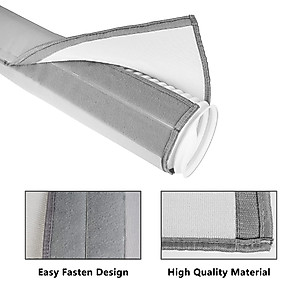 LBG Products Portable Air Conditioner Hose Cover Wrap, Insulated Hose Cover, Fit AC Exhaust Hose Up to 5.9" Diameter, 59" Length, Gray