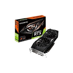 GIGABYTE Gv-N2060OC-6GD GeForce RTX 2060 OC GG Graphics Card, 2X Windforce Fans, 6GB 192-bit GDDR6, REV2.0 Video Card