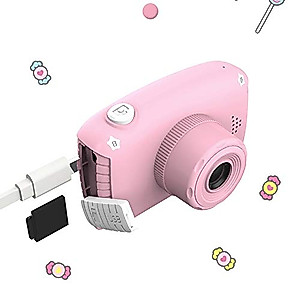 LKYBOA Children's Camera Can Take Pictures Cartoon Digital Camera Boys and Girls High List Anti Toy Gift