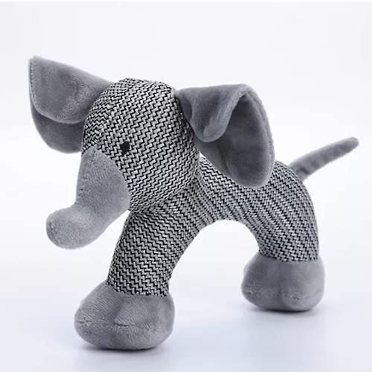 Dog Plush Toy, Squeaky Dog Toy Quality & Beautiful Design, Durable Dog Toy for Small, Medium Size, Dog Chew Toy for Puppy, Cat Toy (Elephant)