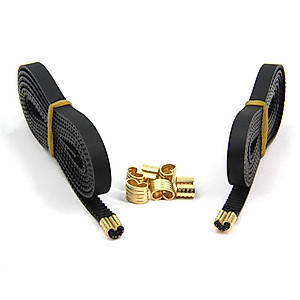 Zeberoxyz 10pcs Copper Buckle,Wire Cable Connector, Wire Cable Terminal Lightweight Compact Terminal Accessory for 3D Printer Parts (Copper Buckle)