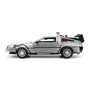 Jada Toys BTTF Part I TIME Machine W/Light 1/24 DIE-CAST Vehicle