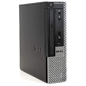 Dell 9010 USFF, Core i5-3470S 2.9GHz, 4GB RAM, 320GB Hard Drive, DVDRW, Windows 10 Pro 64bit (Renewed)