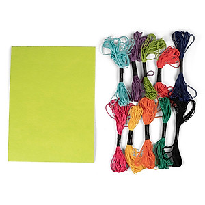 Kid Made Modern Embroidered Notebook Craft Kit - Kids Arts & Crafts | Kid Journal