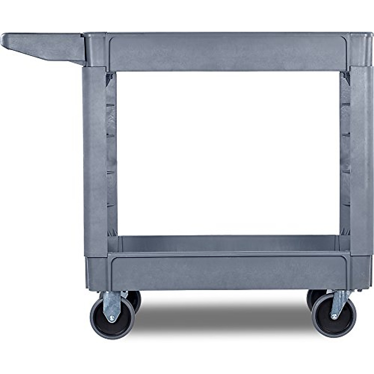 Carlisle FoodService Products UC401823 Bin Top Utility / Service Cart, 500 Pound Capacity, 40" x 17" x 33 Inch (L x W x H), Gray