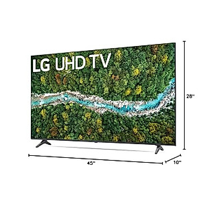 LG 50-Inch Class 76 Series Alexa Built-in 4K Smart TV, 120Hz TruMotion, AI-ThinQ 4K (50UP7670PUC, 2021)