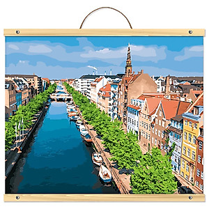 Artist's Loft Necessities Port Town Paint-by-Number Kit by Artist's Loft