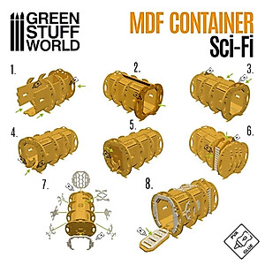 Green Stuff World SciFi Container Pod 10320