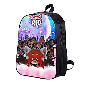 Cartoon Backpack17 Inches Simple And Lightweight Casual School Backpack Teen Boy Girl Schoolbag One Size