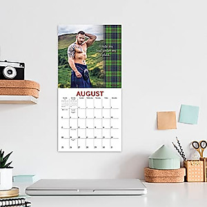 Kilty Pleasures 2024 Mini Calendar, 7" x 7"