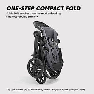 Baby Jogger City Select 2 Single-to-Double Modular Travel System, Includes City GO 2 Infant Car Seat, Radiant Slate