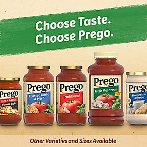 Prego Chunky Garden Combo Pasta Sauce, 23.75 Oz Jar
