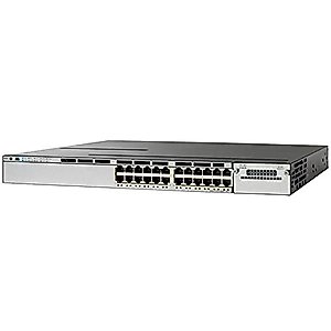 Cisco WS-C3750X-24P-E Catalyst 3750-X 24PORT GBE POE (Renewed)