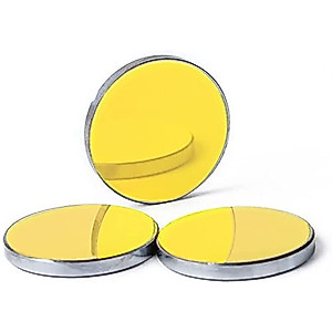 American Photonics Silicon Si Mirror Co2 Laser 3pc Set - 99.7% Reflective Coating for 40W 100w 200W (25mm)