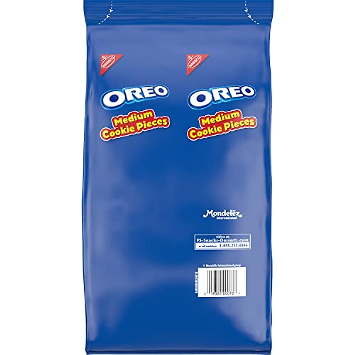 OREO Medium Cookie Pieces, 4 - 2.5 lb Bags
