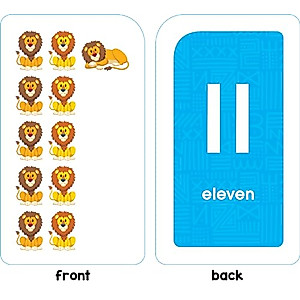 School Zone Numbers Flash Cards: Toddler, Preschool, Kindergarten, Learn Math, Addition, Subtraction, Numerical Order, Counting, Problem Solving, and More