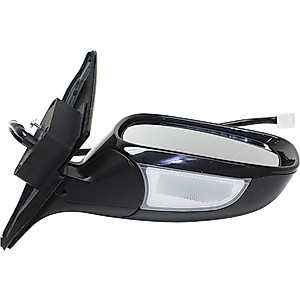 Kool Vue Driver & Passenger Side Power Heated Mirrors for Lexus LS430 2001-2006 Power Fold With Memory & Puddle Lamp Paintable