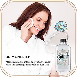 Quinn’s Alcohol Free Witch Hazel with Aloe Vera 16 Ounce (Unscented)
