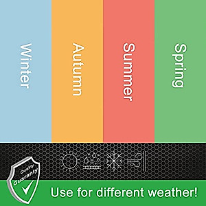 G2CAMP Oversize Larger Tractor Riding Lawn Mower Cover and Zero-Turn 79.92"L x 50"W x 53.93"H with Waterproof - Black