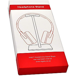 YouCut Headphone Stand, Universal Aluminum Holder Showing Display Hanger for HyperX Cloud II Gaming Headset, Microsoft Xbox One Chat, Turtle Beach Recon, Sony Headset 2.0 and More (White)