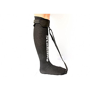 StrictlyStability Single Strap Night Sock for Plantar Fasciitis and Achilles Tendonitis (Regular)