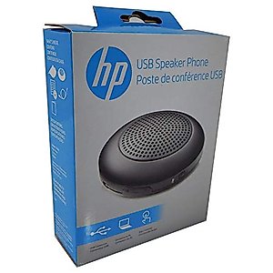 HP USB Conference Microphone Speaker -Loud and Crystal Clear