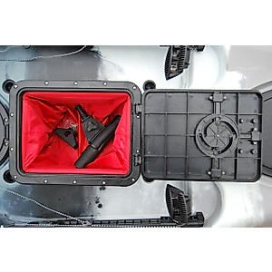 BKC UH-RA220 11.5 Foot Angler Sit On Top Fishing Kayak with Paddles and Upright Chair and Rudder System Included (Camo)