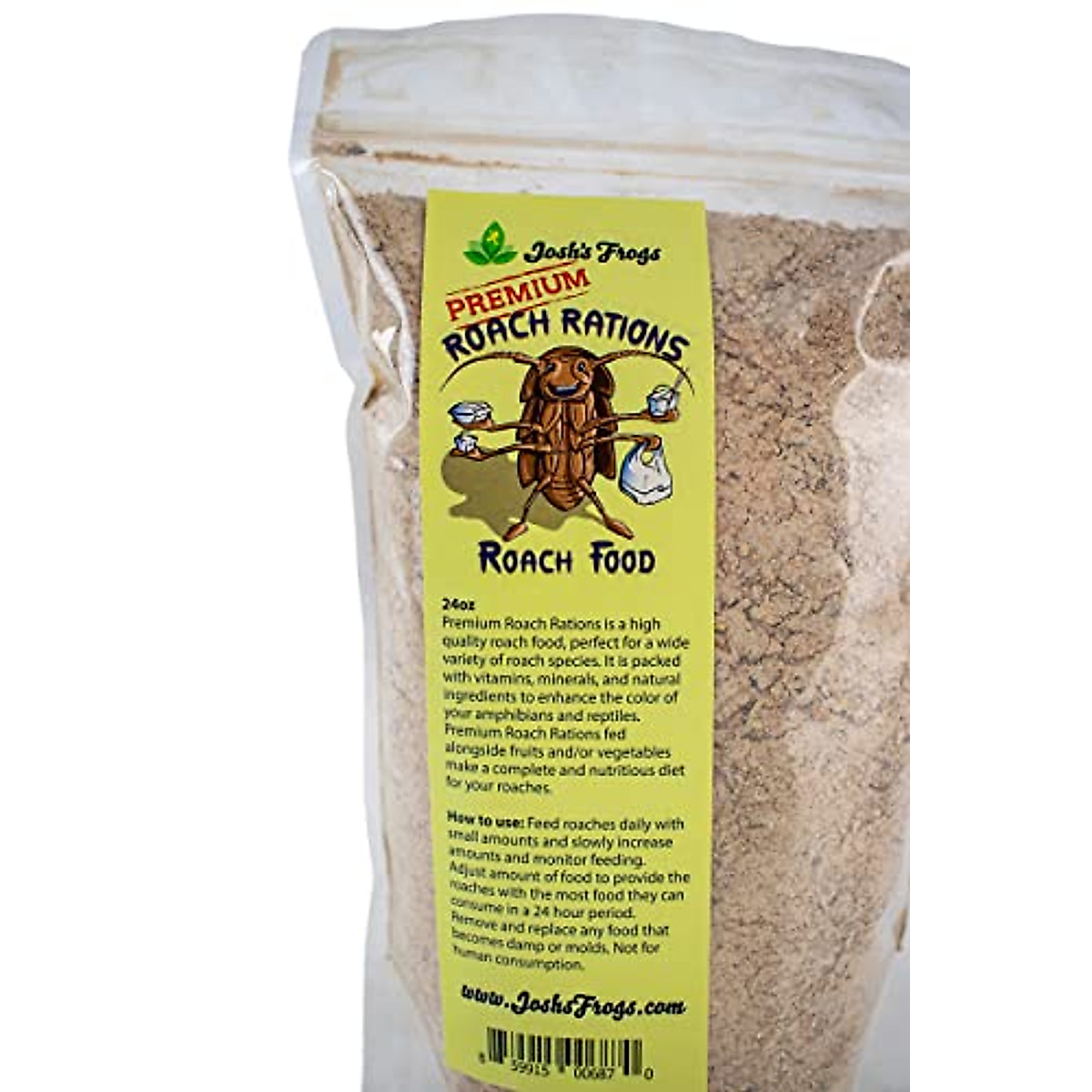 Josh's Frogs Roach Rations Premium Roach Food (24 oz)