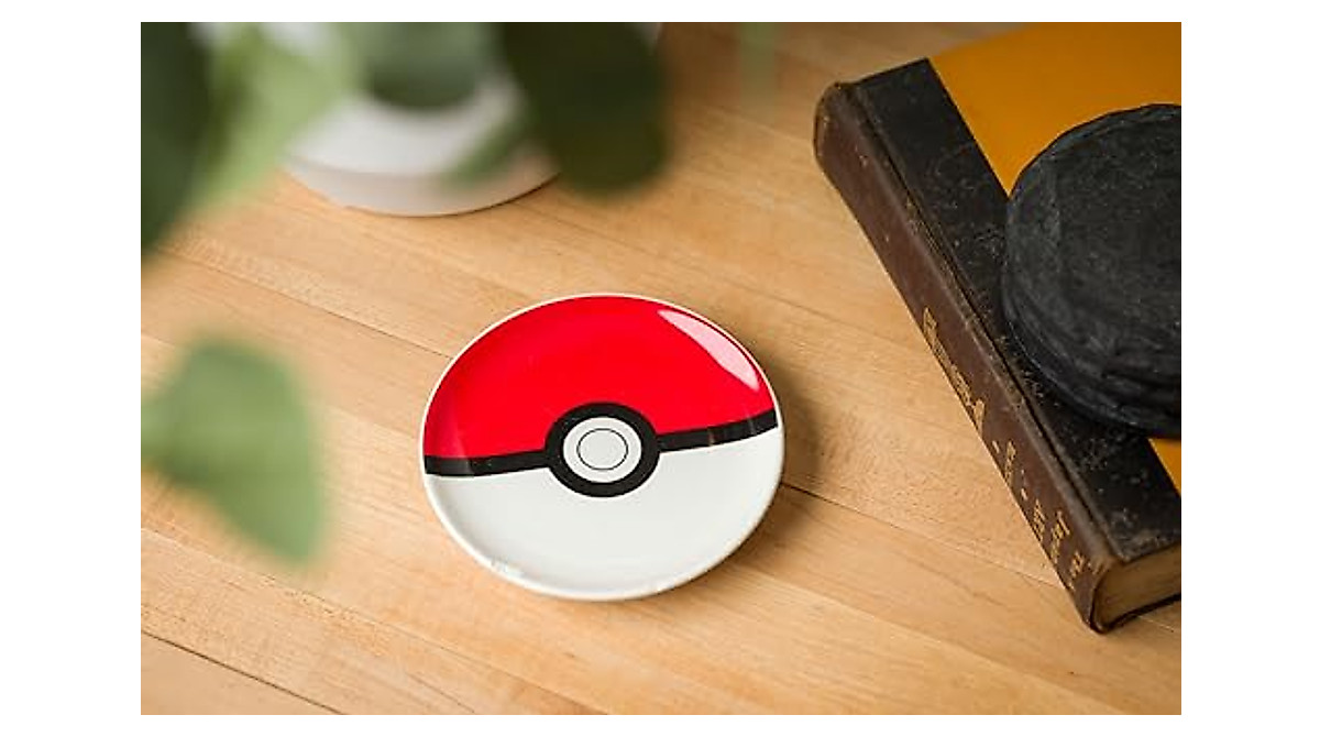 Silver Buffalo Pokemon Pokeball Ceramic Spoon Rest - Official Merch
