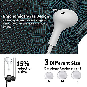Wireless Earbuds for Google Pixel 7 Pro 6 6A, 5.2 Bluetooth Headphones Noise Cancelling Ear Buds with Mic Touch Control HiFi Stereo for iPhone 14 Pro Max Samsung Galaxy S23 Ultra S22 OnePlus 11 10T
