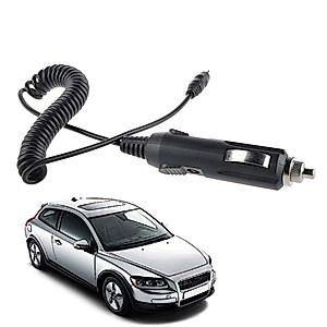SupplySource Car Power Charger for Rocky Mountain Phantom-T Radar Detector Power Cord