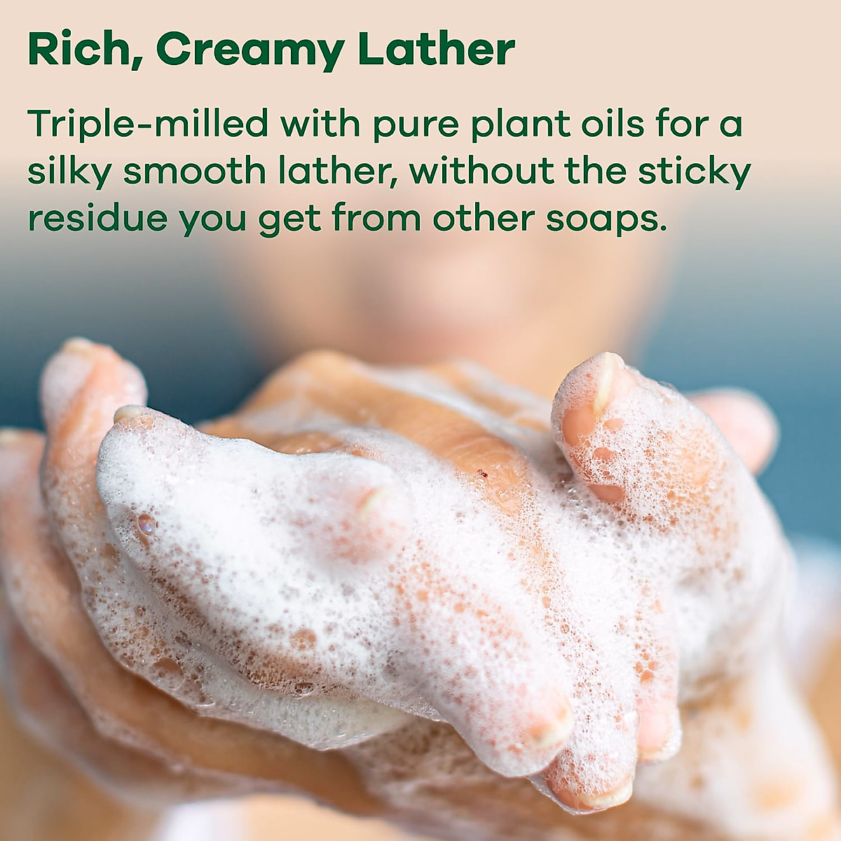 Australian Botanical Soap - Goat Milk Soap Bars w/Soya Bean - Triple Milled, Long Lasting, Natural Soap Base, Pure Plant Oil - Women & Men - All Skin Types - Bathroom Essentials - 6.8 oz, Pack of 8