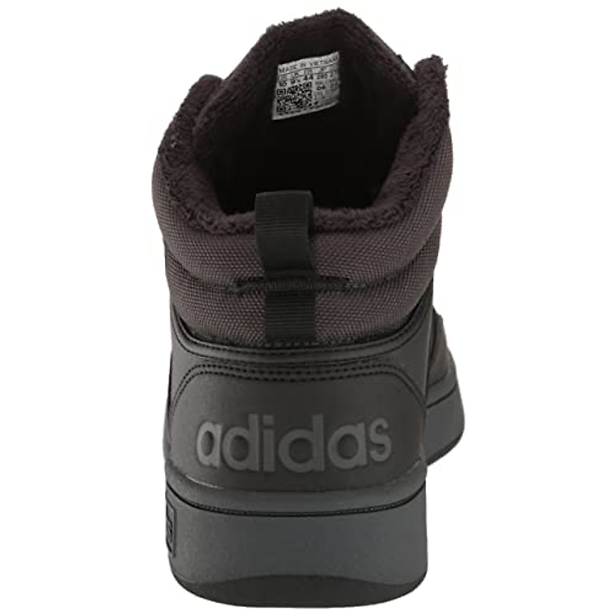 adidas Men's Hoops 3.0 Mid Basketball Shoe, Black/Carbon/White, 12