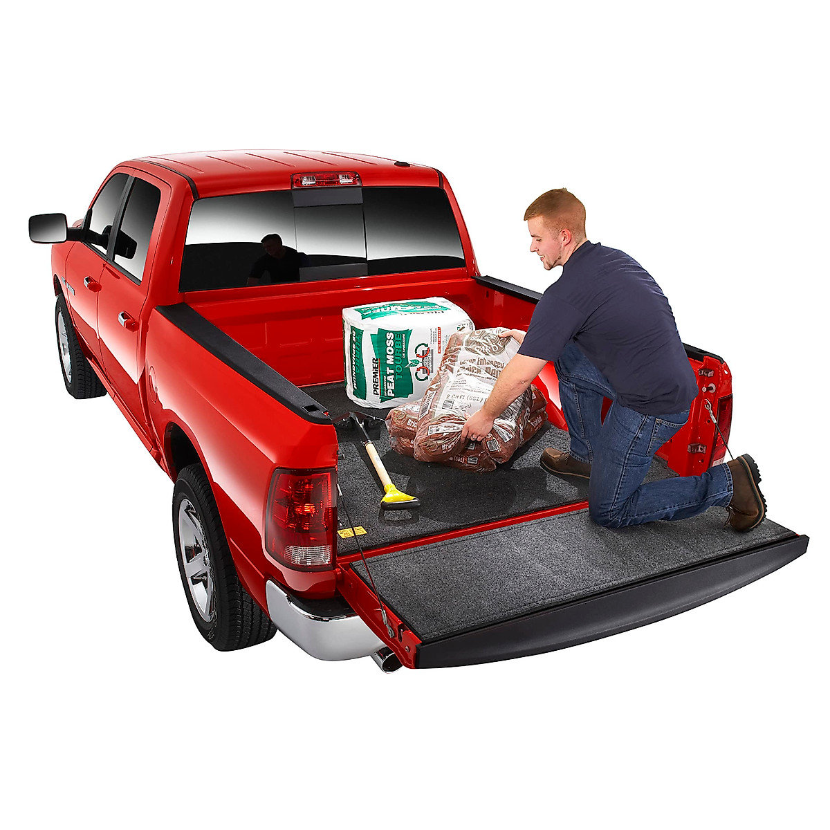 BedRug Tailgate Mat | Gray | BMC07TG | Fits 2007 - 2018 Chevy Silverado/GMC Sierra (Legacy Model)