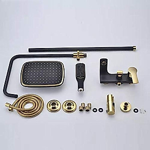 Toilet Shower Kit Gold Shower Faucet Bronze Black Shower Faucets Best Gift For New Home Decoration Bathtub Faucet