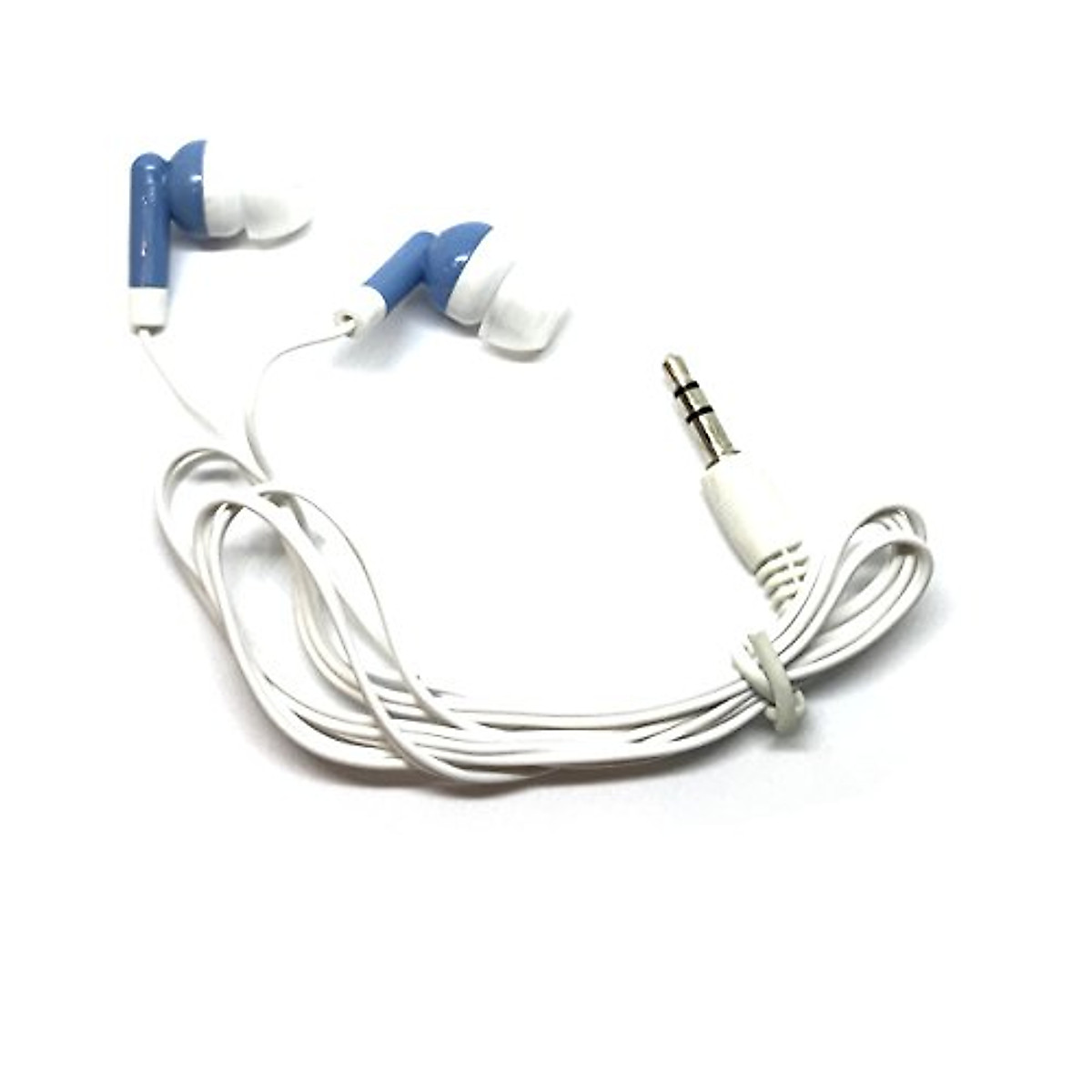 TFD Supplies Wholesale Bulk Earbuds Headphones 500 Pack for iPhone, Android, MP3 Player - Mixed Colors