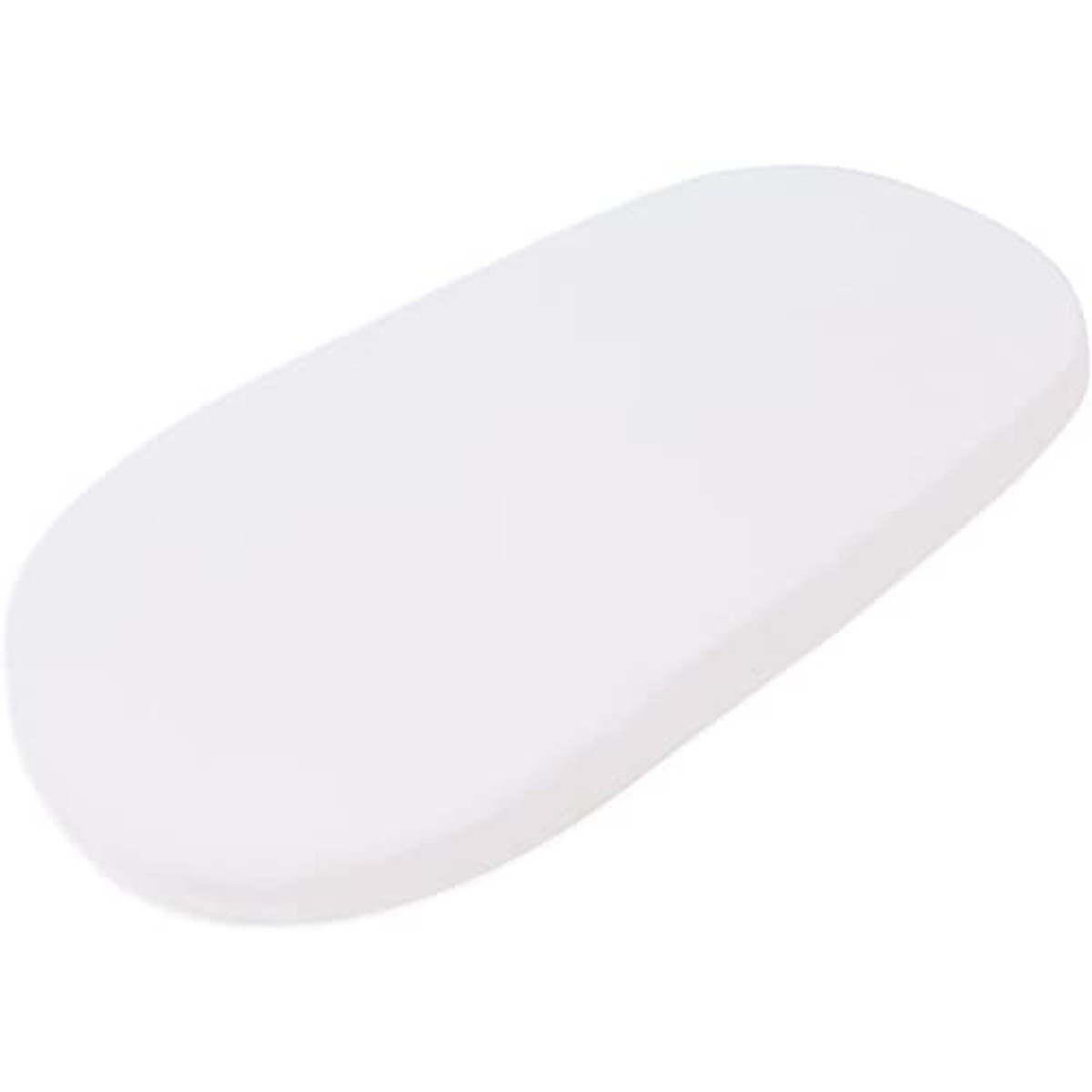 Baby Waterproof Bassinet Mattress Pad Cover and 100% Cotton Sheet(White+Grey), 18" x 30"