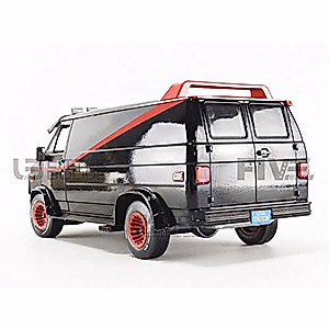 Greenlight 1/18 Hollywood The A-Team 1983-87 TV Series 1983 GMC Vandura Diecast Model Car #13521, Multi