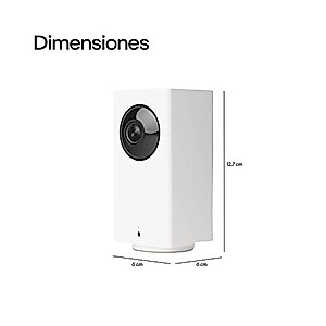 Wyze Cam 1080p Pan/Tilt/Zoom Wi-Fi Indoor Smart Home Camera with Night Vision, 2-Way Audio, Works with Alexa & the Google Assistant, White - WYZECP1