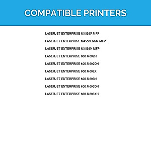 LD Products Compatible Toner Cartridge Replacement for HP 90X High Yield (Black, 2-Pack) Compatible with HP Laserjet Enterprise 600 M602dn, 600 M602n, 600 M602x, 600 M603dn